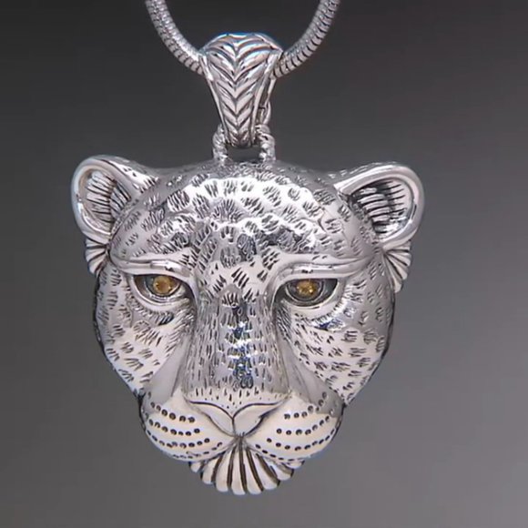 John Hardy | Jewelry | John Hardy Jai Large Leopard Leo Puma Pendant ...